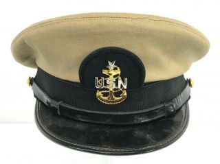 US Navy Senior Chief Dress Hat | #54036300