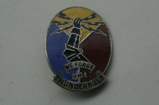 WWII US Army Armored Tank School We Forge The Thunderbolt SE EBY DUI ...