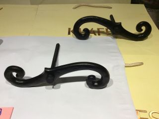4 Window Shutter Dogs Hold Backs 7”L Shutter Stays Lynn Cove | #275955