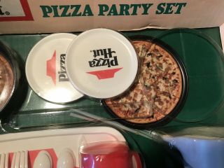 Pizza Hut Party Play Set Chilton - Globe Toy Co Vintage | #550154