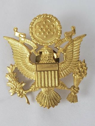 WWII US Army Band Cap Device Screwback | #25459354