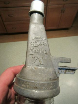 RARE Mobil Oil Bottle Gargoyle Filpruf | #1159268