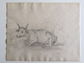 Theodore Rousseau, Sketchbook Ink And Pencil Drawings, Circa 1825 ...